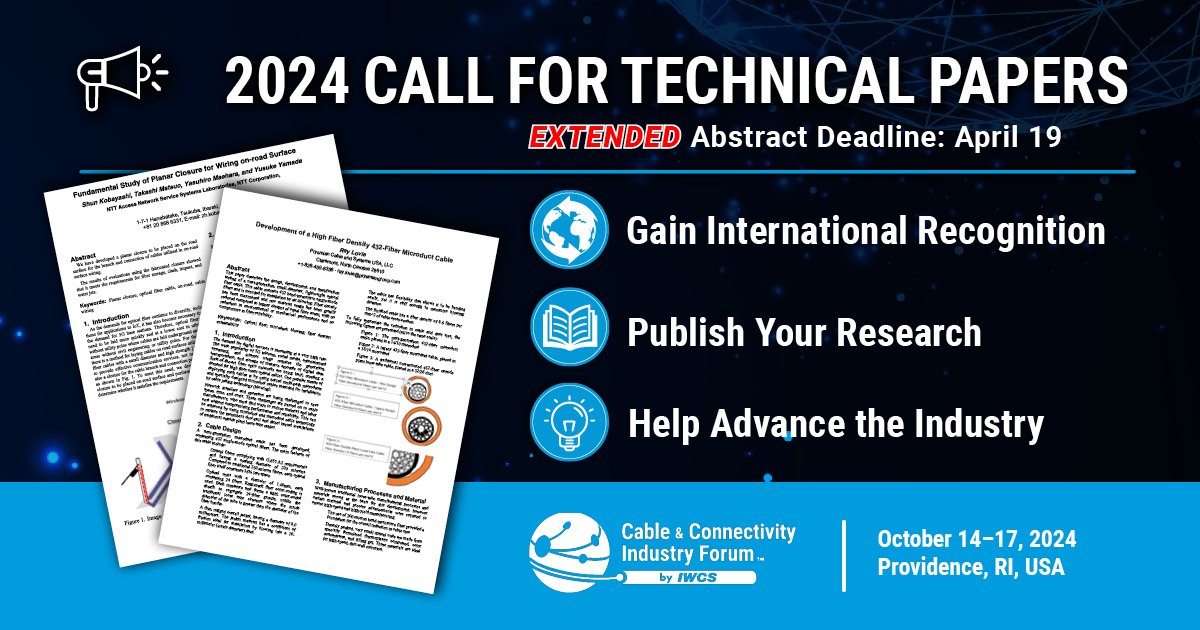 IWCS Extends 2024 Technical Paper Abstract Deadline Until April 19 ...